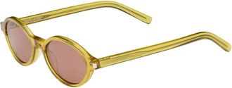 Saint Laurent SL 751 Jeanne - - Accessories - Herren - Gelb - ONE SIZE