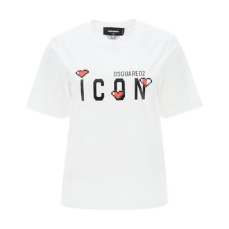 Dsquared2 T-Shirt Sweatshirt - - Tops - Damen - Wei&szlig; - M