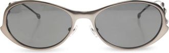 Diesel unisex, Accessoires, Gris, Taille: 56 MM Oval Lunettes de soleil