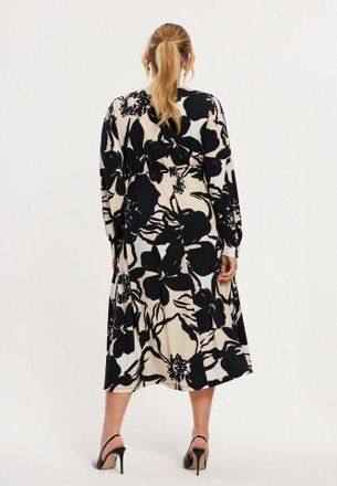 Yoek A-Linien-Kleid Damen Kleid Flare Fit Bio-Baumwolle
