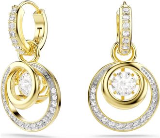 Swarovski Femme, Accessoires, Jaune, Taille: ONE Size Boucles dOreilles Pendantes Hyperbola
