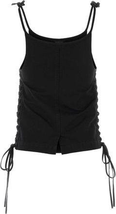 Balenciaga Black Exterior: Cotton Maglie Sweater