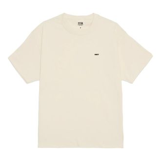 Obey Klasse Dropout Tee Baumwoll T-Shirt - - Tops - Herren - Beige - XL