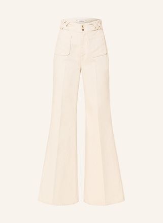Dorothee Schumacher Dorothee Schumacher Flared Jeans Summer Of Love weiss