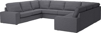 IKEA KIVIK Sofa, U-Form/7-sitzig