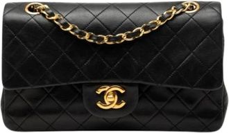 Chanel Sac port&eacute; &eacute;paule Pre-owned Double Flap - Femme - Pre-owned - Noir - Taille: ONE Size
