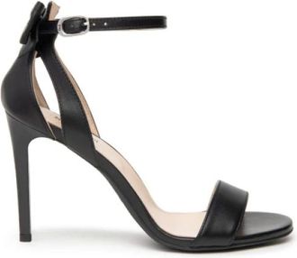 Nero Giardini Femme, Chaussures, Noir, Taille: 37 EU Soft Nappa Bow Sandal