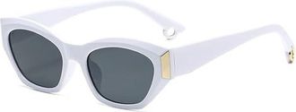 Generic Lunettes De Soleil UV400 For Hommes Et Femmes, Id&eacute;ales For Les D&eacute;placements Quotidiens, La Plage Et Les Photos De Vacances.(White)