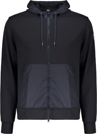 Herno Homme, Sweatshirts et sweats à capuche, Bleu, Taille: L SweaT-shirt à Capuche Zippé