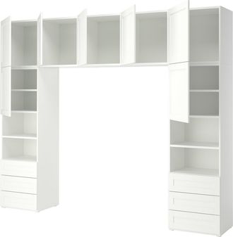 IKEA PLATSA Kleiderschrank m 7 T&uuml;ren+6Schubl
