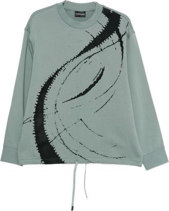 Emporio Armani Homme, Sweatshirts et sweats &agrave; capuche, Bleu, Taille: XL SweaT-shirts