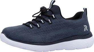 Rieker Damen M5069 Sneaker Low, blau 12, 36 EU