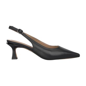 Alma En Pena Leder Slingback Pumps mit Strasssteinen - - Shoes - Damen - Schwarzk - 38 EU