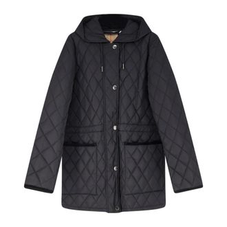 Burberry Gesteppte Nylonjacke - - Jackets - Damen - Schwarzk - XS