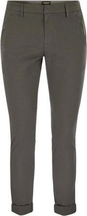 Dondup Homme, Pantalons, Gris, Taille: W31 Chinos Gaubert