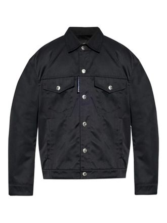Dsquared2 veste à étiquette logo - Noir