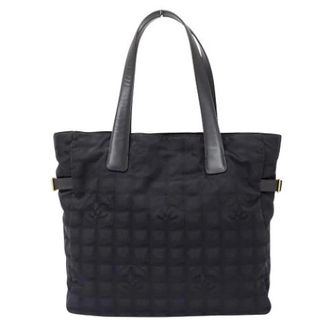 Chanel Pre-owned Vintage Nylon Tote Bag - - Pre-owned - Damen - Schwarzk - ONE SIZE