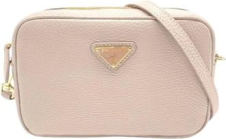 Prada Sac bandouli&egrave;re vintage doccasion - Femme - Pre-owned - Beige - Taille: ONE Size
