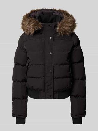 Superdry Steppjacke mit Kapuze und Kunstfell Modell EVEREST BOMBER
