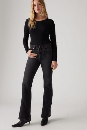 Levi's Wedgie Bootcut Jeans - Damen - Schwarz / Schwarz
