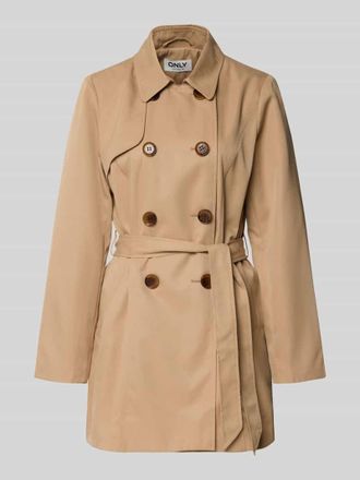 Only Regular Fit Trenchcoat mit doppelreihiger Knopfleiste Modell VALERIE