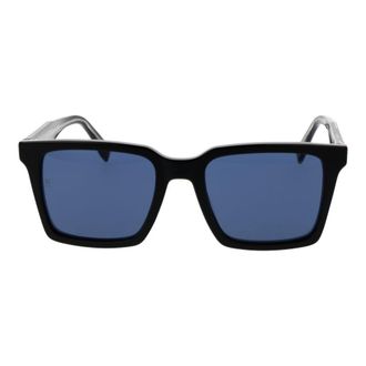 Tommy Hilfiger TO-1051598 Eco Acetate Square Sunglasses - Black