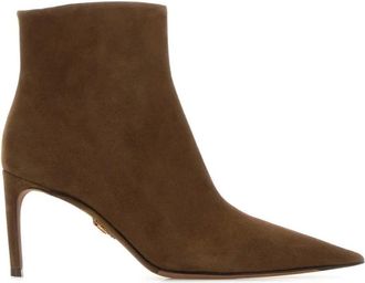 Dolce & Gabbana Femme, Chaussures, Brun, Taille: 37 EU Bottines Pointues Devotion