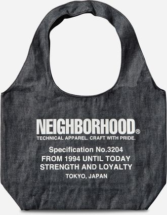 Neighborhood Denim Monk Bag Indigo
