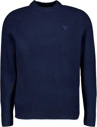Barbour Herren Pullover blau unifarben