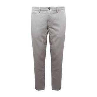 BRIGLIA 1949 Pantalone Baumwoll-/Leinenhose - - Trousers - Herren - Grau - XL