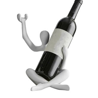 Generic Weinflaschenhalter, freistehend, aus Harz, Dekoration f&uuml;r K&uuml;che, Wein, Tischausstellung, Harzst&auml;nder ohne &Ouml;ffner f&uuml;r Arbeitsplatte, Bar Dekoration