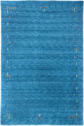 Morgenland Teppiche Gabbeh Teppich - Fenth - Blau - Rechteckig