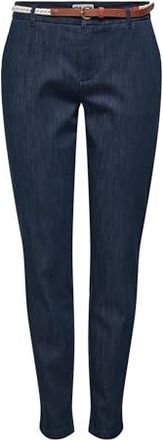 Only Onlbiana MW Melange Belt Chino PNT, Total Eclipse, 40W / 32L Femmes