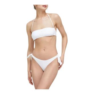 Trussardi Watercolor Logo Damen Badebekleidung - - Swimwear - Damen - Wei&szlig; - M