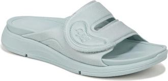 Rykä Ryka Sandales Tao Recovery Slide pour femme, vert écume, 6.5 Wide