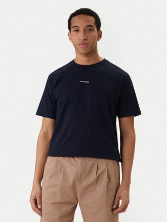 Nautica T-Shirt NCC04498 Dunkelblau Regular Fit
