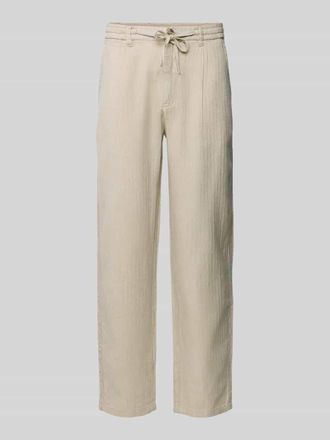 Lindbergh Relaxed Fit aus Baumwoll-Leinen-Mix mit Eingrifftaschen