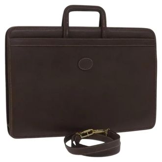 Gucci Pre-owned Cuir sacs-gucci - Femme - Pre-owned - Brun - Taille: ONE Size