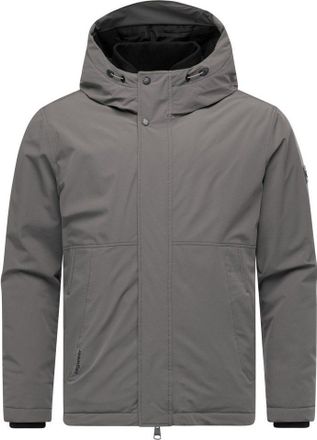 Ragwear Outdoorjacke Saqon YOUMODO Wasserfeste Herren Jacke mit Kapuze