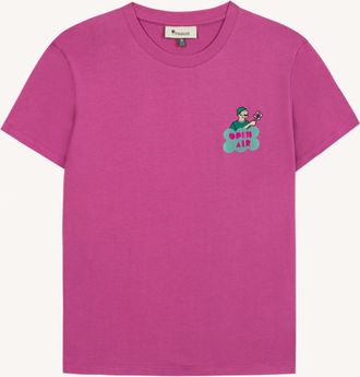 Faguo T-shirt fushia coton - ARCY