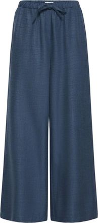 Ichi Ichi, Femme, Pantalons, Bleu, Taille: 44 FR Ihkatico Pa Wide Pantalons