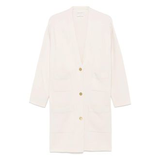 Forte_Forte Femme, Pulls, Beige, Taille: 38 FR Manteau en laine Milano Stitch