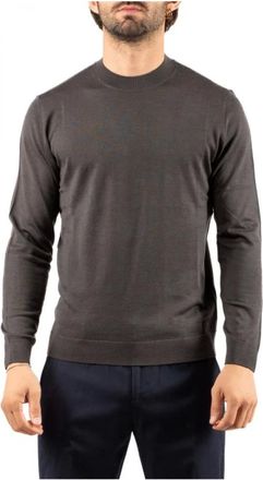 Emporio Armani Homme, Pulls, Noir, Taille: L Pulls &agrave; col rond