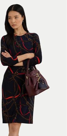 Lauren Ralph Lauren Kleid f&uuml;r den Alltag 200P03736001 Dunkelblau Slim Fit