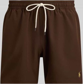 Ralph Lauren Badehose mit Logo-Stitching
