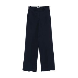 Circolo 1901 Femme, Pantalons, Bleu, Taille: 42 FR Piqu&eacute; Pantalons