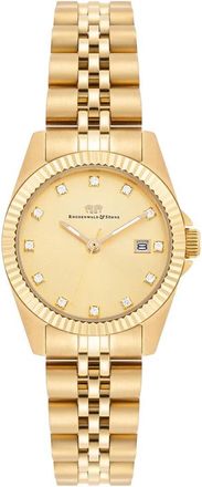 Rhodenwald & S&ouml;hne Uhr - Damen Armbanduhr Cassina Edelstahl - Gr. unisize - in Gold - f&uuml;r Damen