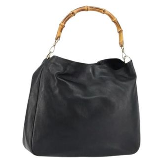 Gucci Sac bandouli&egrave;re vintage Pre-owned - Femme - Pre-owned - Noir - Taille: ONE Size
