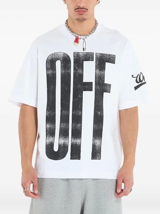 Off-white Big Off Diag Skate T-Shirt - Wei&szlig;