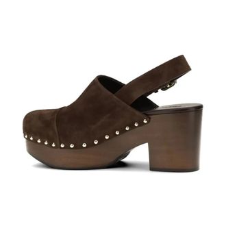 Chlo&eacute; Jeannette Wedge Clog - - Shoes - Damen - Braun - 41 EU